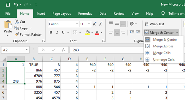  How To Unmerge Cells And Keep Data In All Excel Cells Grind Excel